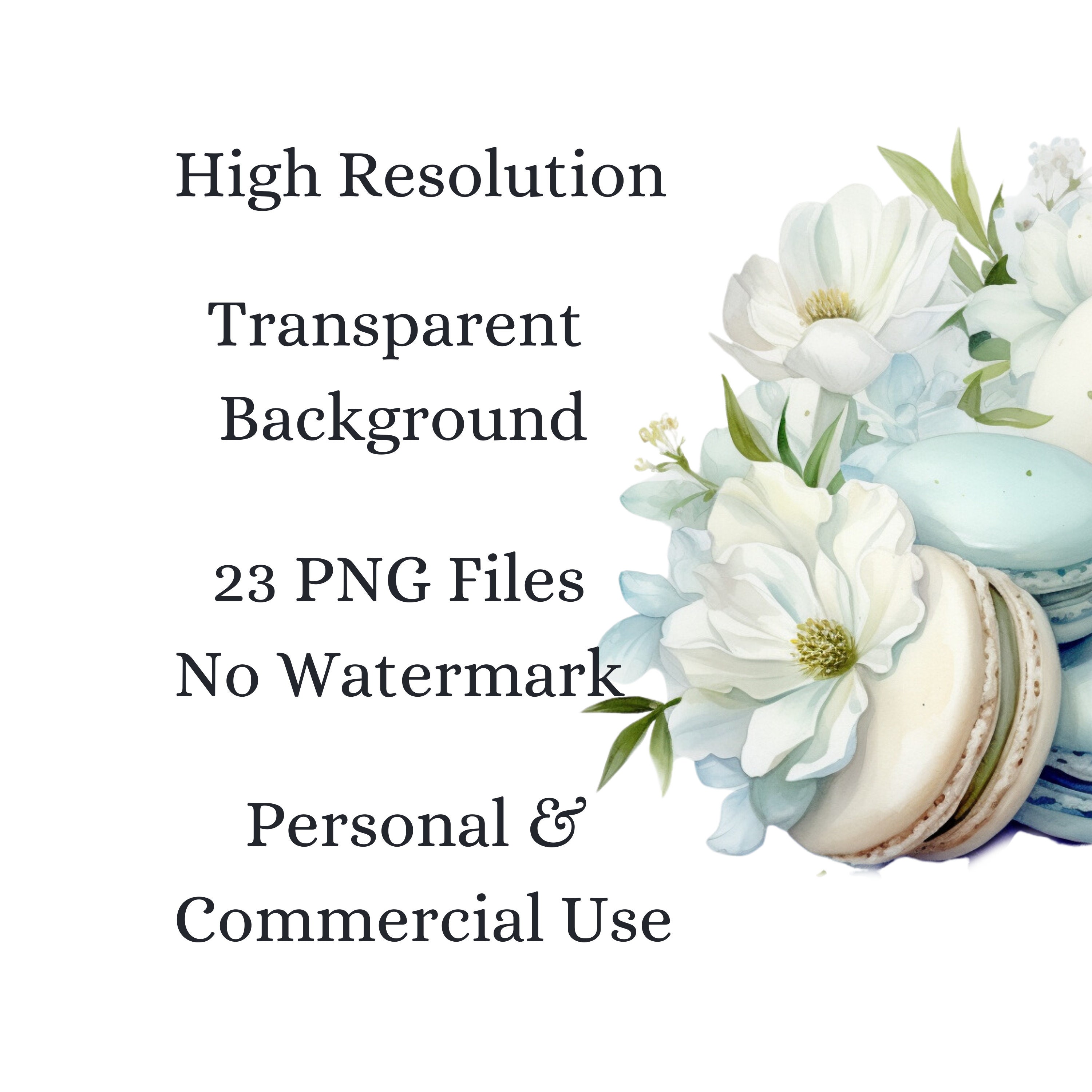 Watercolor Tea Party Clipart, Tea Time, Tea Party Invitation, Floral ...