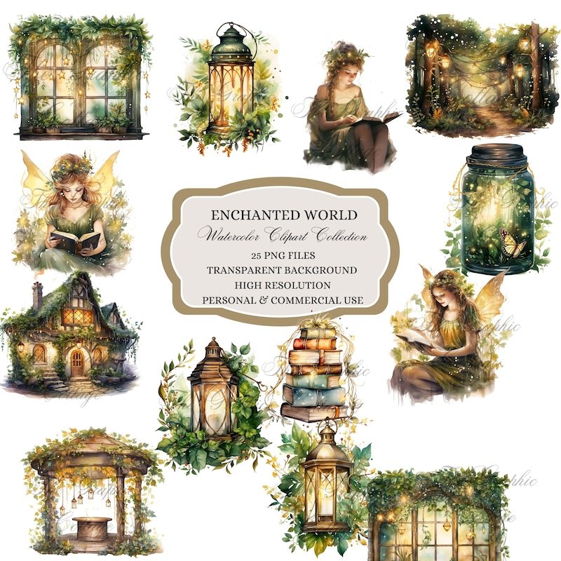 Enchanted Forest Template - Etsy