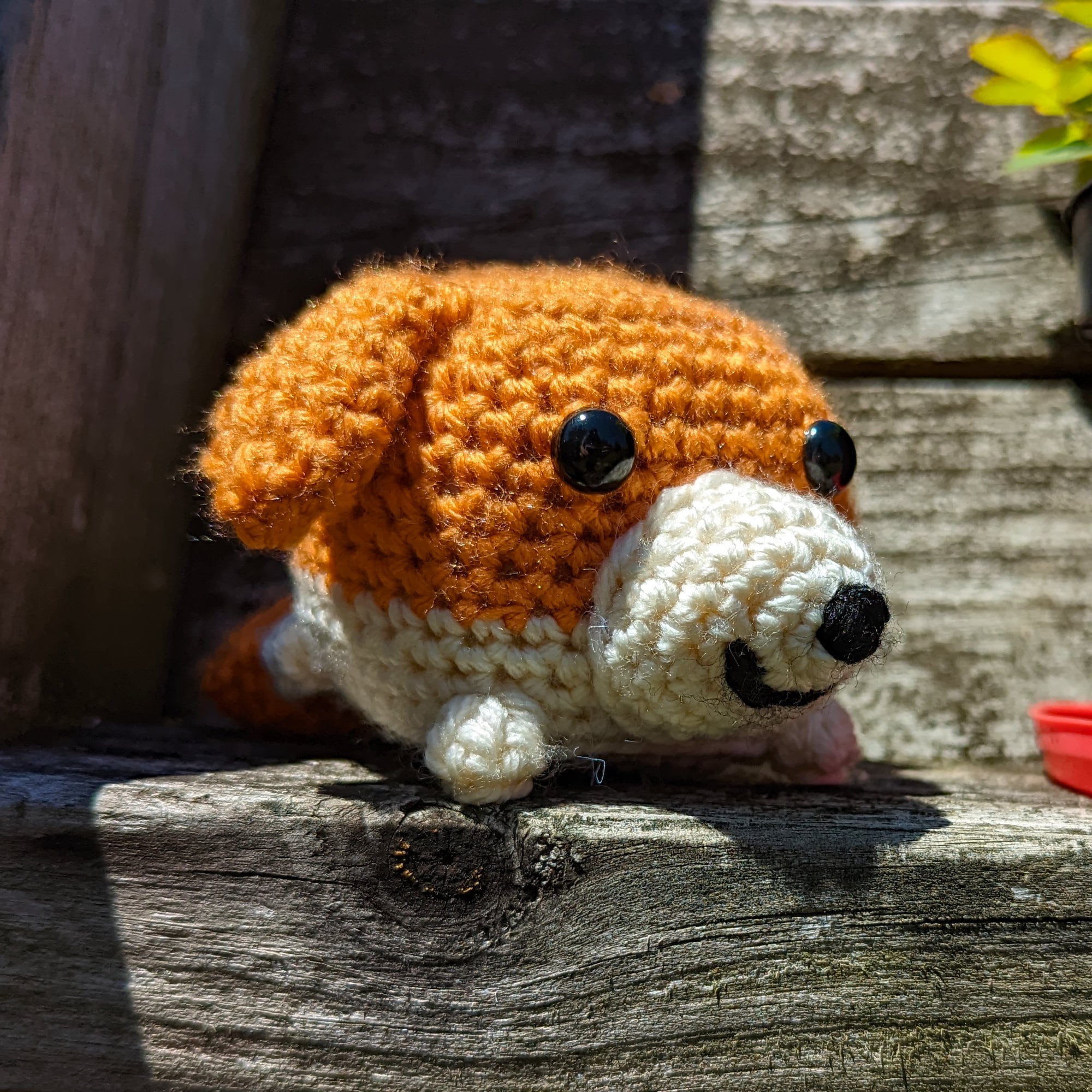 Chubby Cube Dog Crochet Amigurumi Plush - Etsy