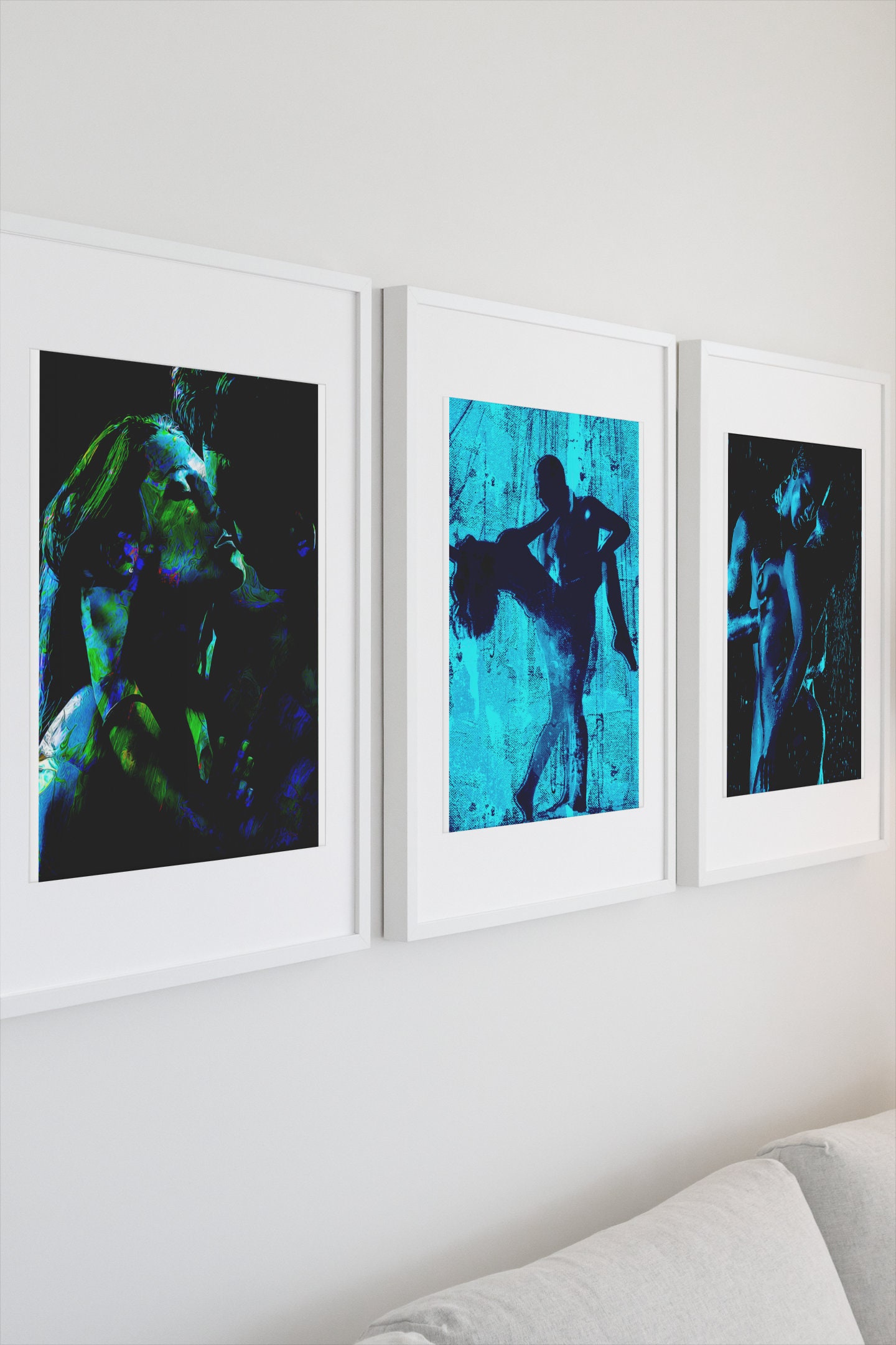 Collection With 3 Artistry Wall Art of Intimate Moments, Couple ...