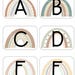 Boho Rainbow Editable Classroom Library Labels - Etsy