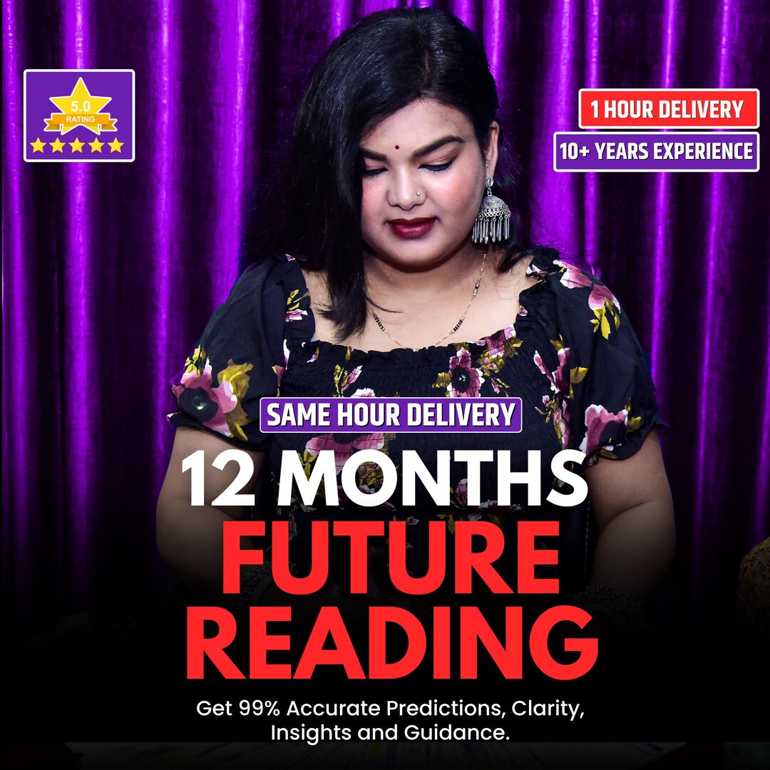12 Months Future Reading, (same Hour) Psychic Prediction (digital ...