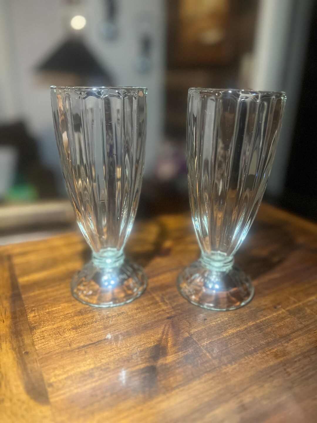 Vintage Milkshake Root Beer Float Glasses Heavy Weight, Set of 2 - Etsy