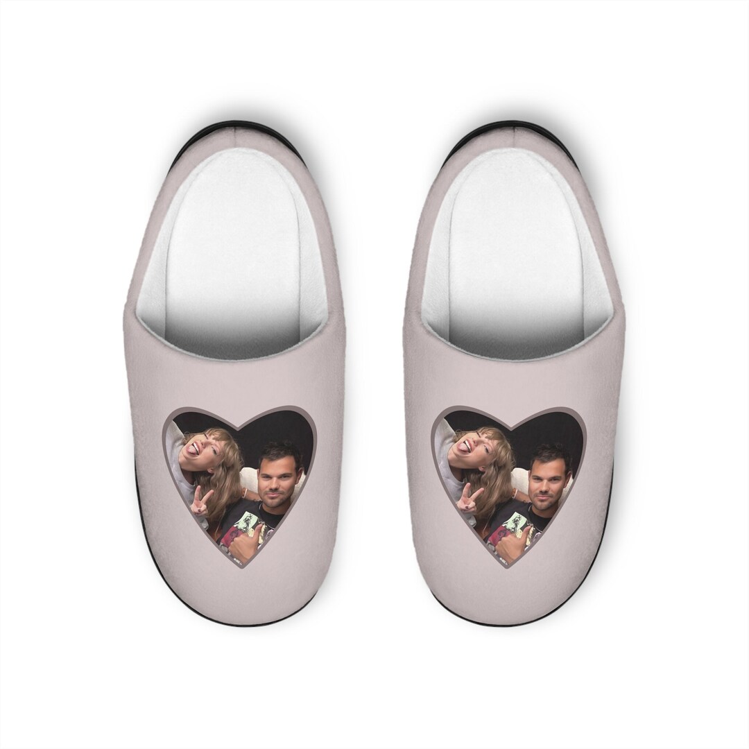 Taylor Swift and Taylor Lautner Eras Tour Reunion Slippers - Etsy