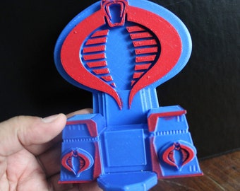 Gi Joe Throne and Podium for Cobra Commander Destro for - Etsy