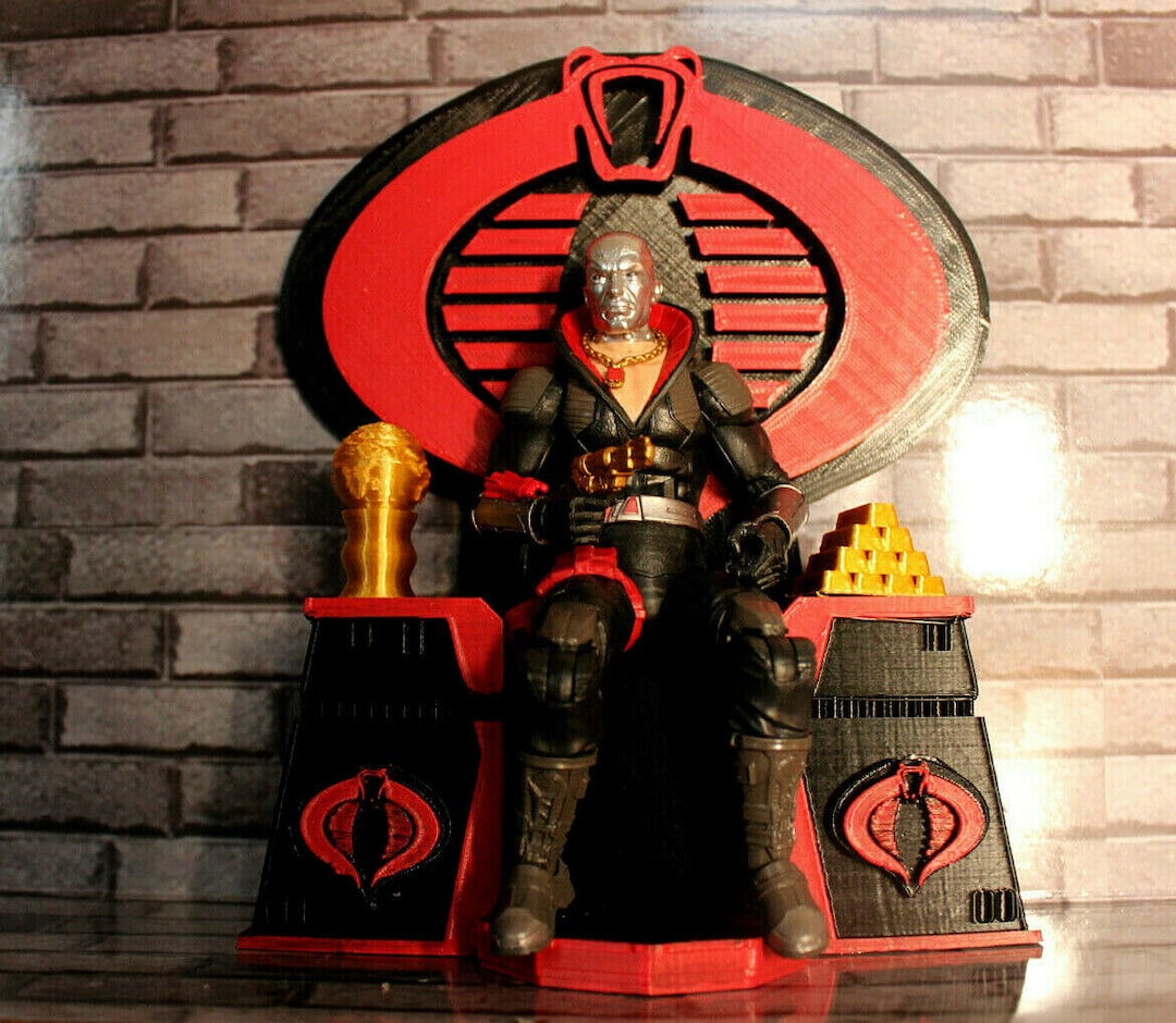 Gi Joe Throne for Cobra Commander Destro for Classified Series - Etsy