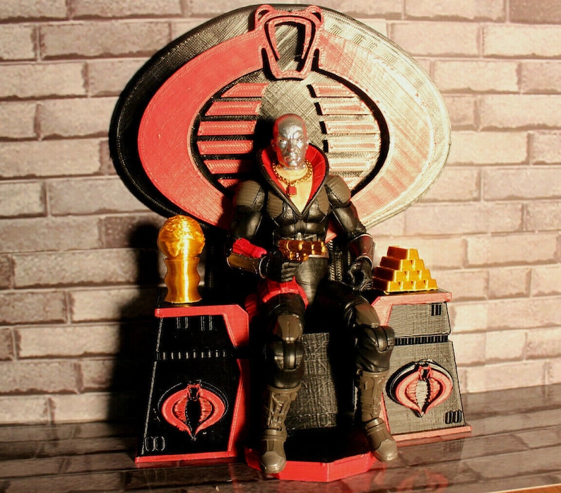 Gi Joe Throne for Cobra Commander Destro for Classified Series - Etsy