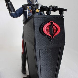 GI Joe 3d Printed Throne & Podium for Cobra Commander Destro for 6 Inch ...