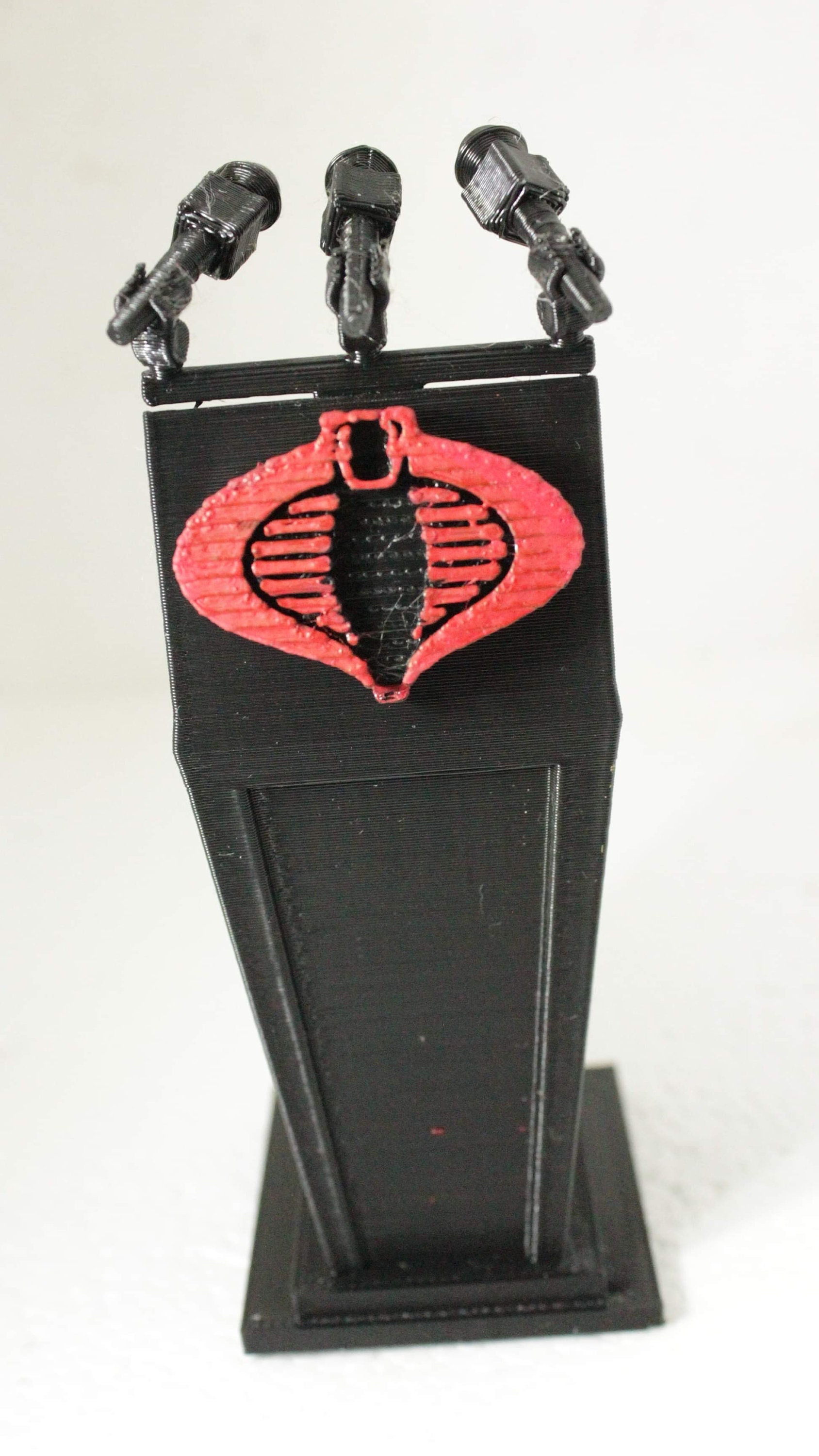 GI Joe 3d Printed Throne & Podium Cobra Commander Destro for 3.75 Inch ...