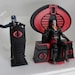 GI Joe 3d Printed Throne & Podium for Cobra Commander Destro for 6 Inch ...