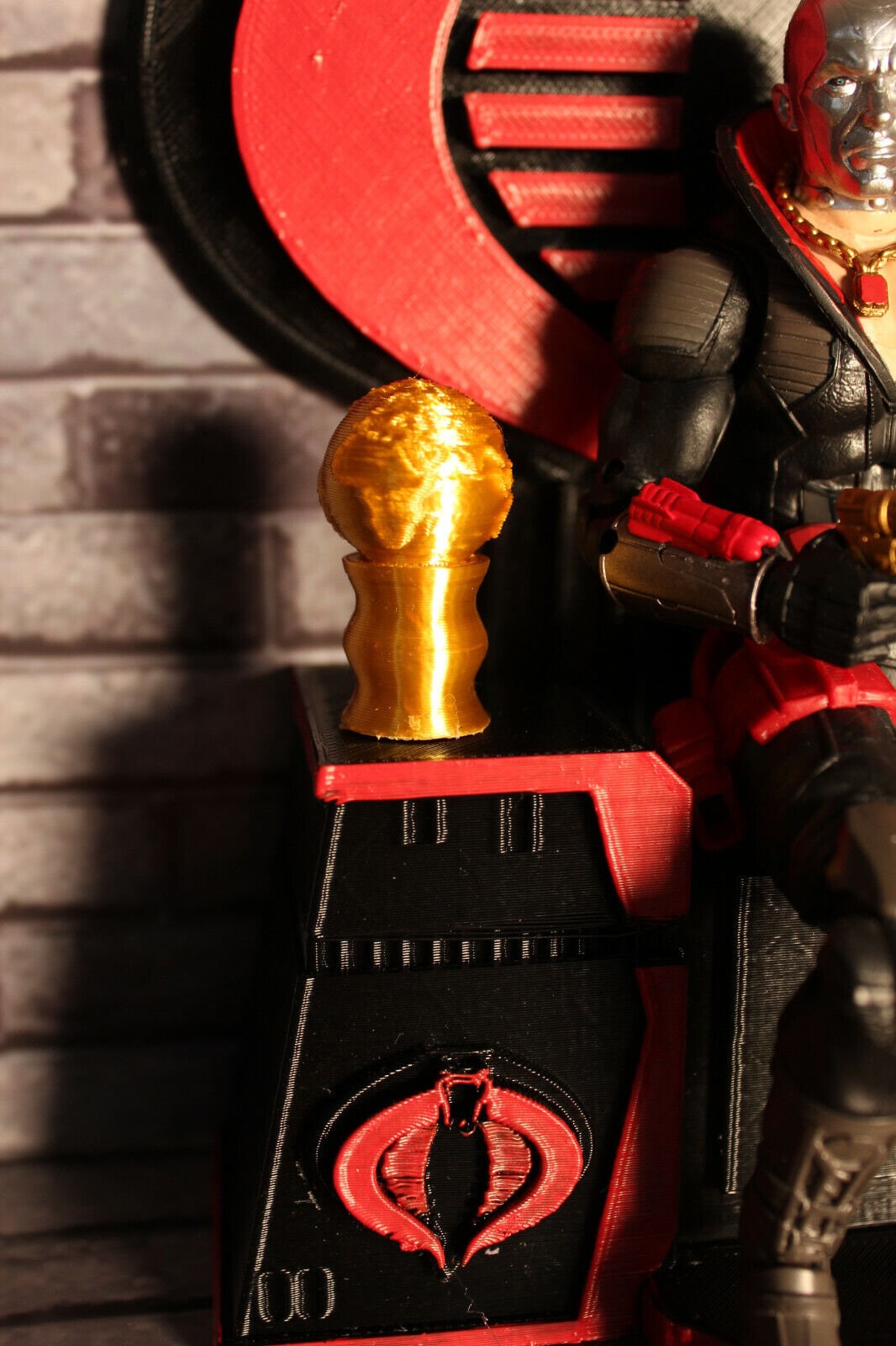 Gi Joe Throne for Cobra Commander Destro for Classified Series - Etsy