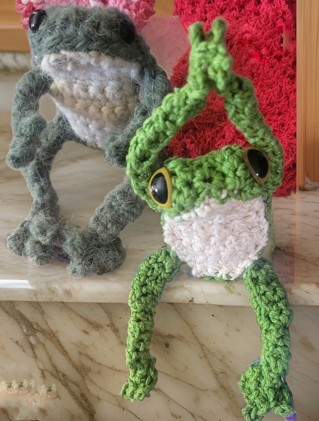Crochet Frog - Etsy