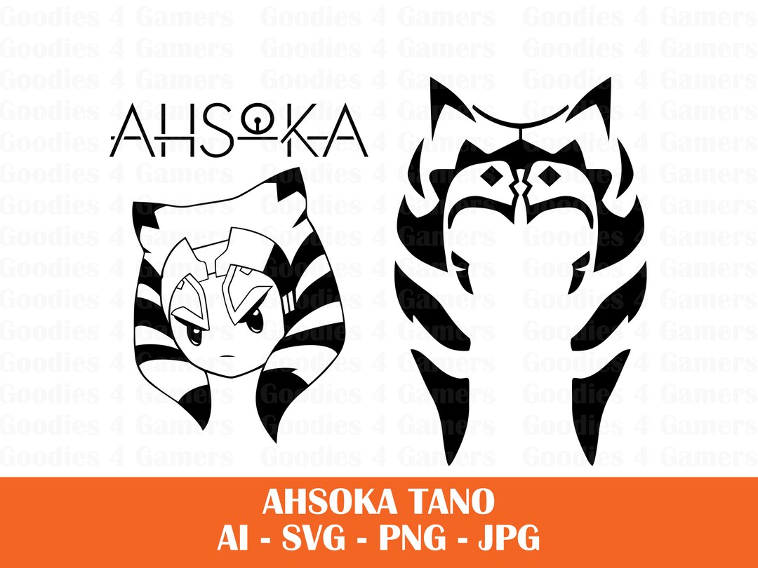 Ahsoka SVG Ahsoka Tano SVG Rebel Alliance Jedi Order - Etsy Ireland