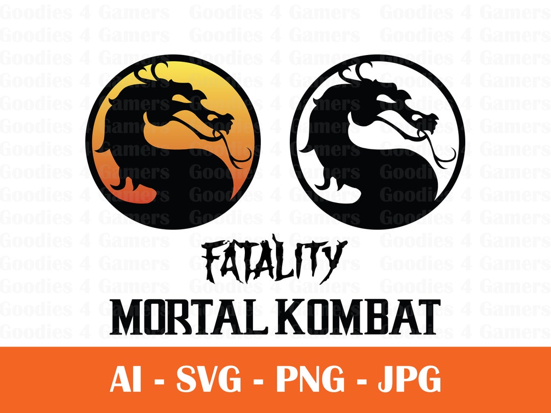 Mortal Kombat SVG Dragon Logo Dragon SVG Mortal Kombat - Etsy