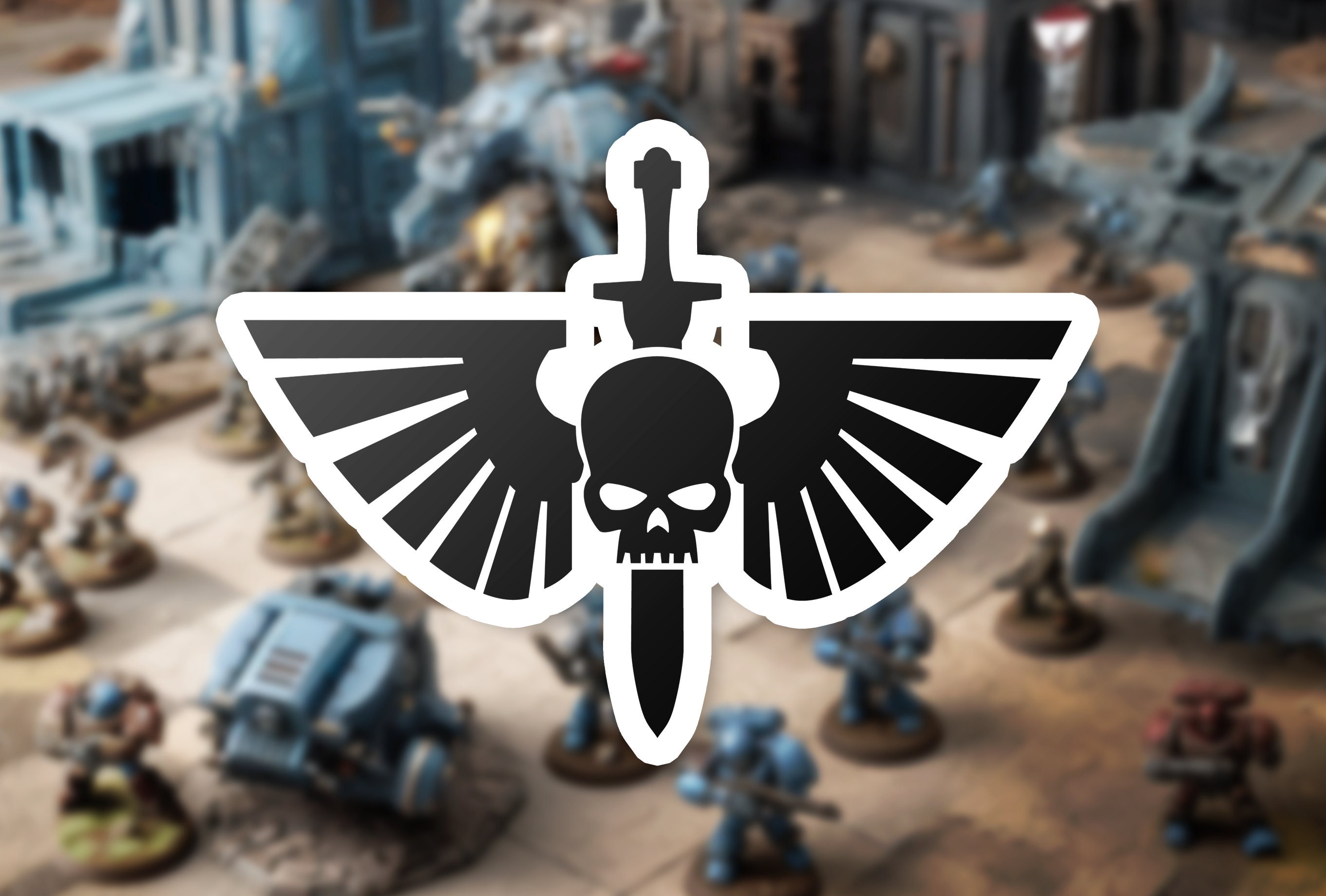 W40k Space Marines Sticker Decal Stickers Warhammer - Etsy