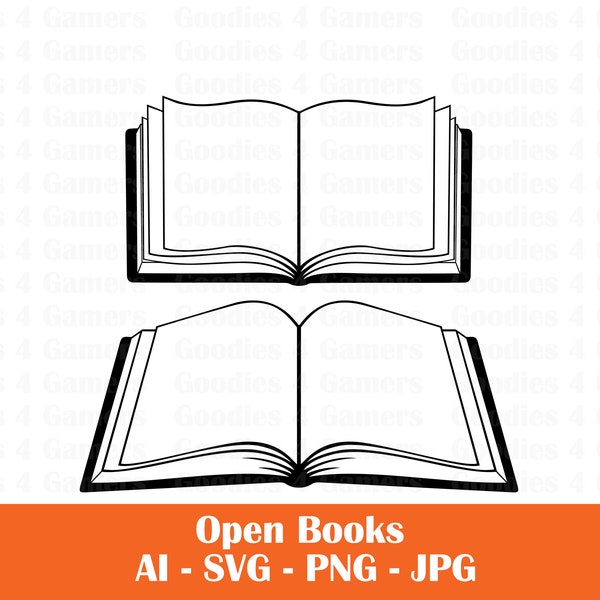Book Svg - Etsy