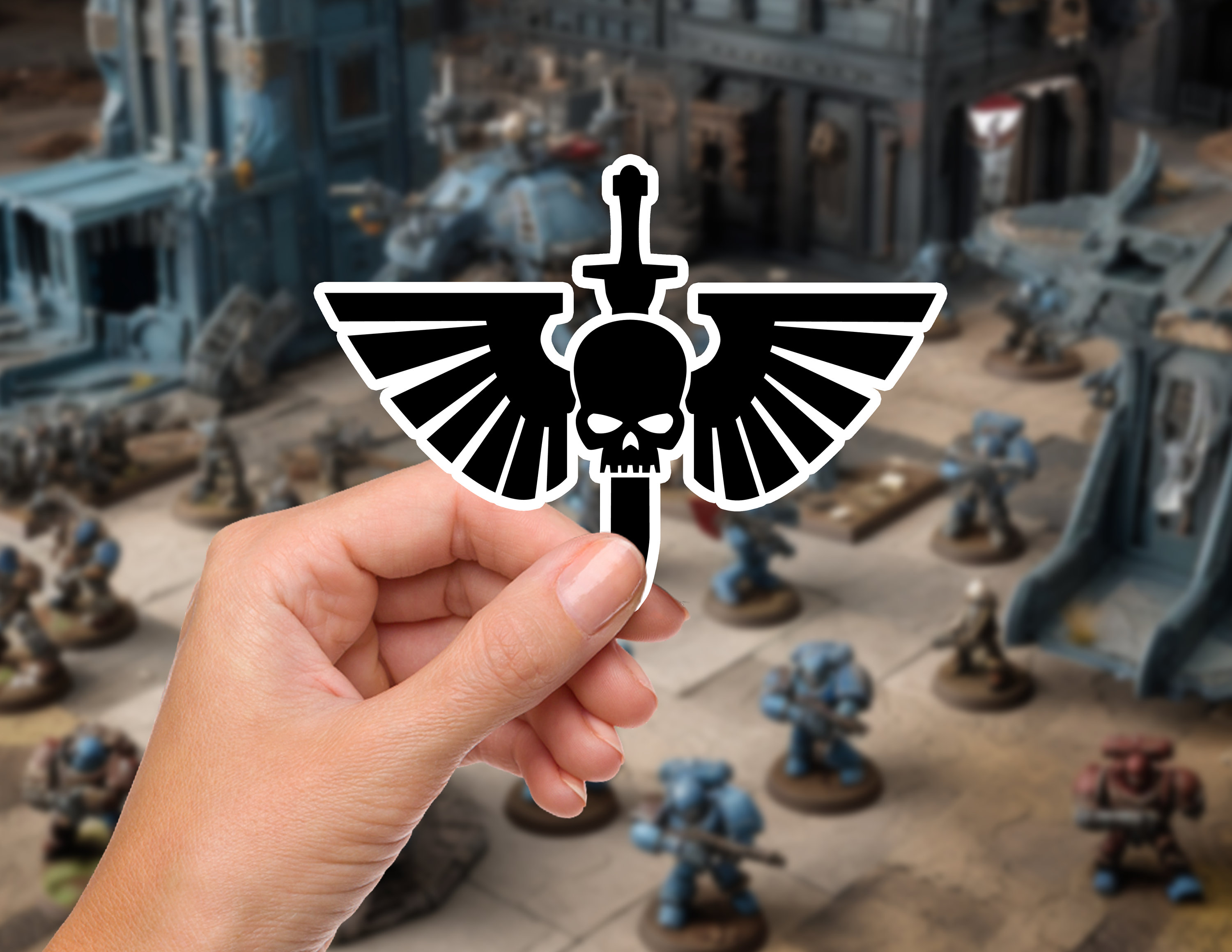 W40k Space Marines Sticker Decal Stickers Warhammer - Etsy