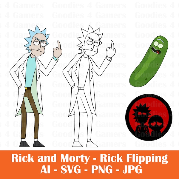 Svg Rick for Cricut - Etsy