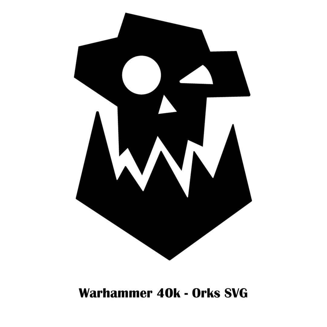 Buy W40k Orks Logo SVG File Digital Download Digital Decal Online in ...