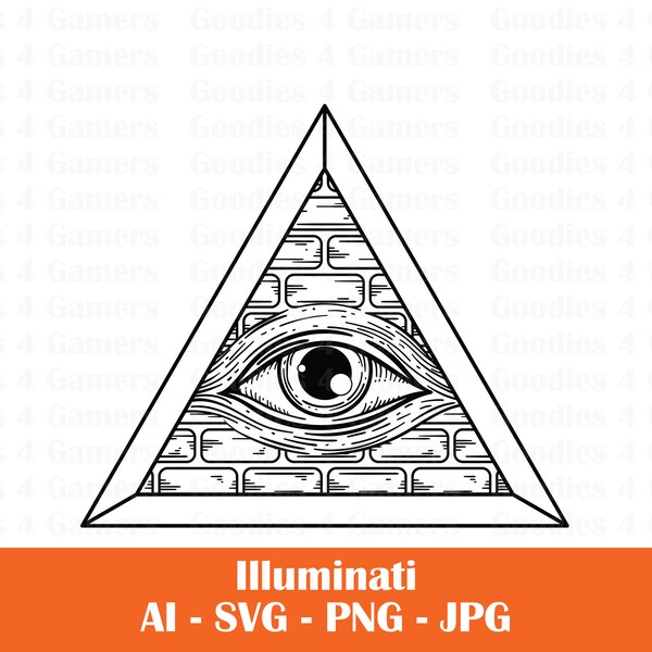 Illuminati Svg - Etsy