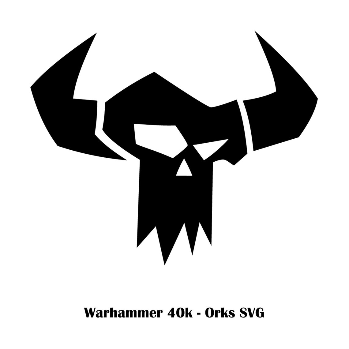 W40k Orks Logo SVG File Digital Download Digital Decal - Etsy Canada