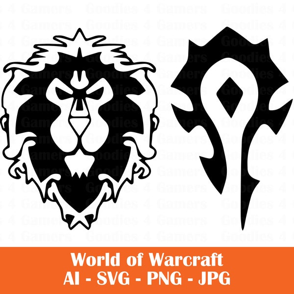 World of Warcraft Svg - Etsy