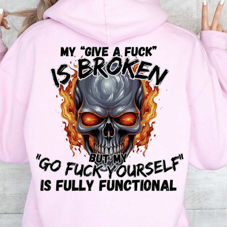 Funny Skeleton PNG: Irreverent Sarcastic Skull Design (digital Download ...