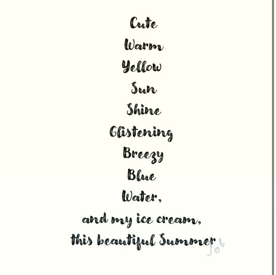 Pretty Summer Poems Being Our Best Self In July? HannahRoWrites
