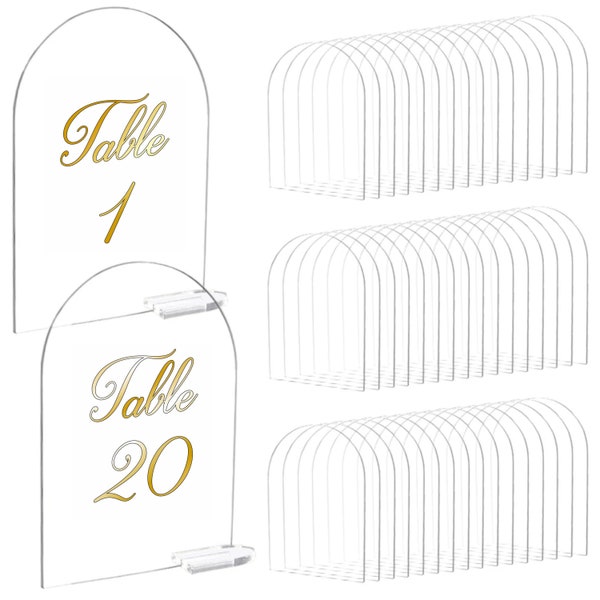 Acrylic Table Number - Etsy