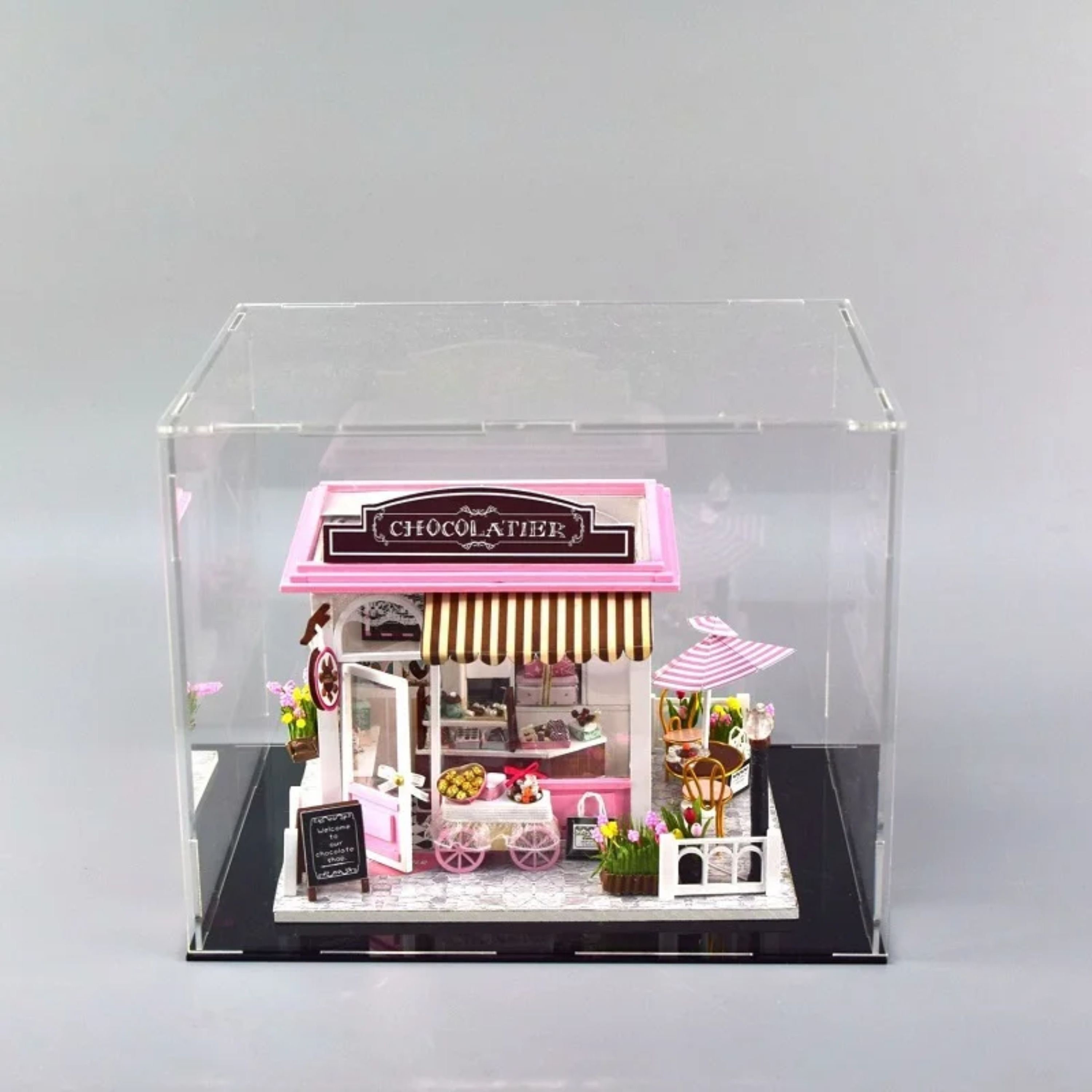 DIY Acrylic Display Box, DIY Box, Clear Acrylic Box, Display Box, Gift ...