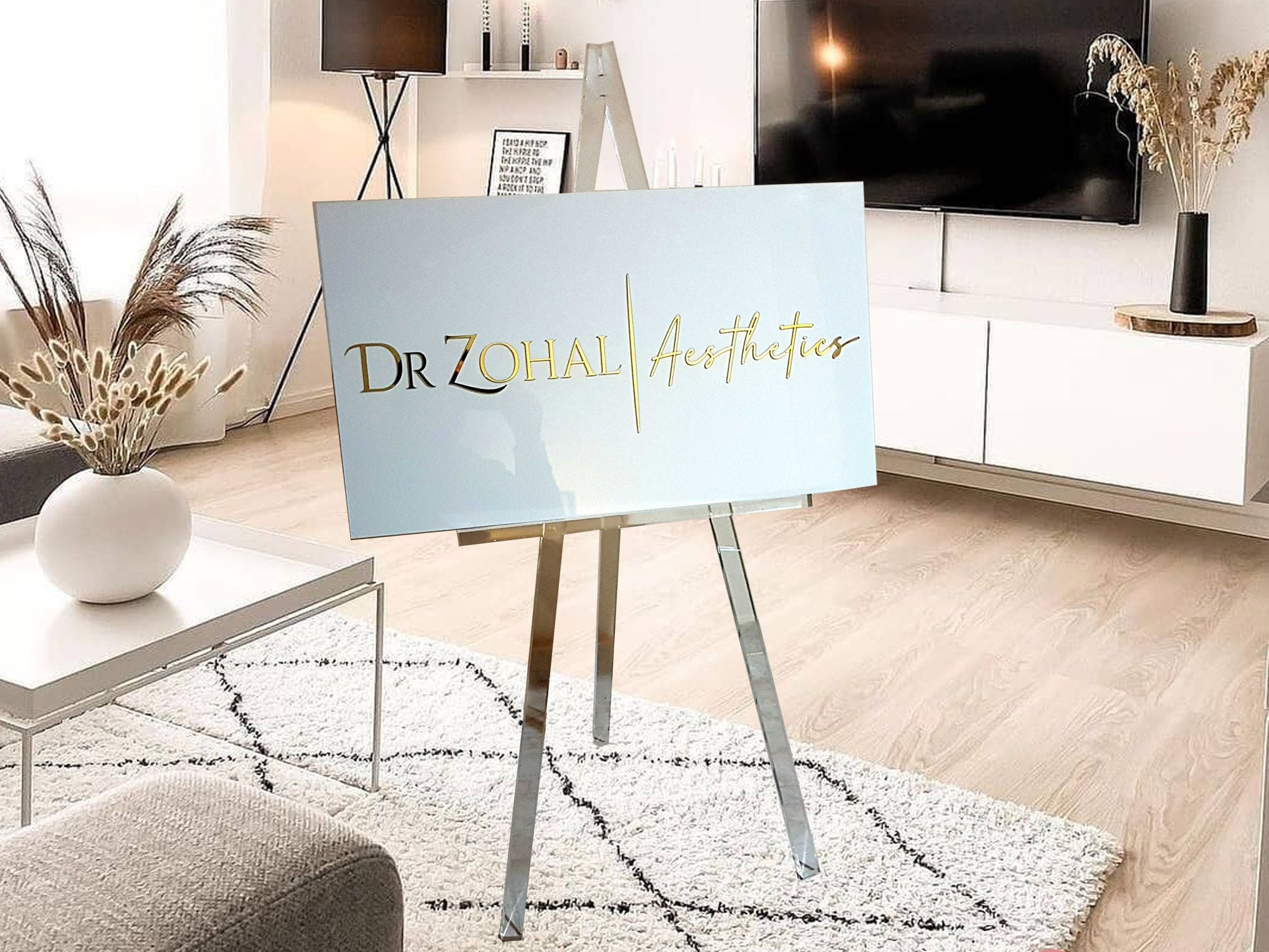 Clear Acrylic Easel, DIY Easel, Easel, 100 Cm Size Easel, Easel for ...