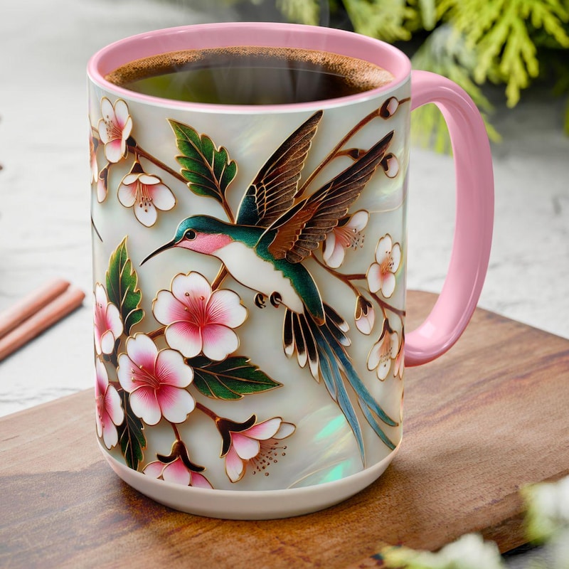 Pink Floral Bird Feeder - Etsy