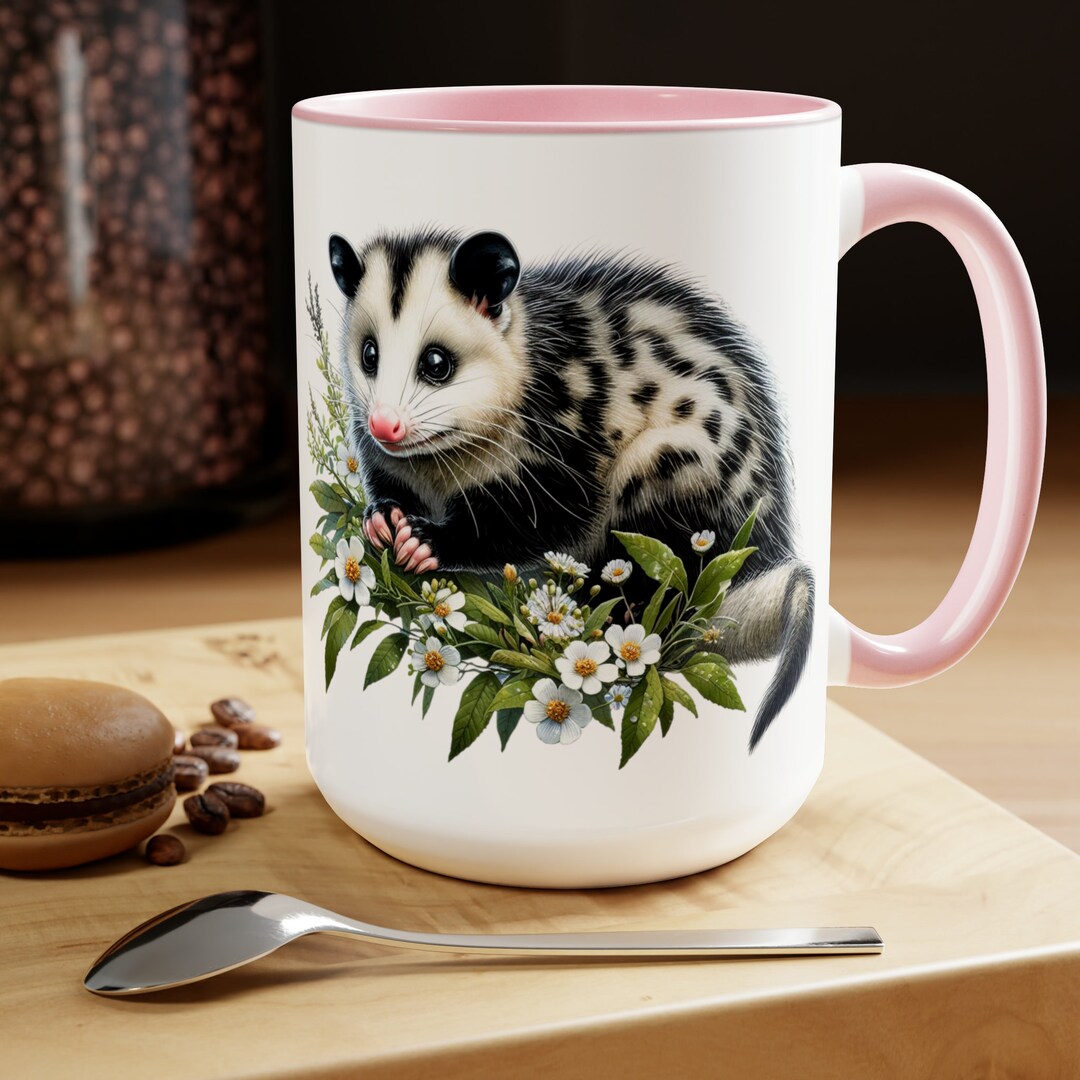 Possum Mug, Possum Art Mug, Cute Possum Mug, Birthday Gift, Possum ...