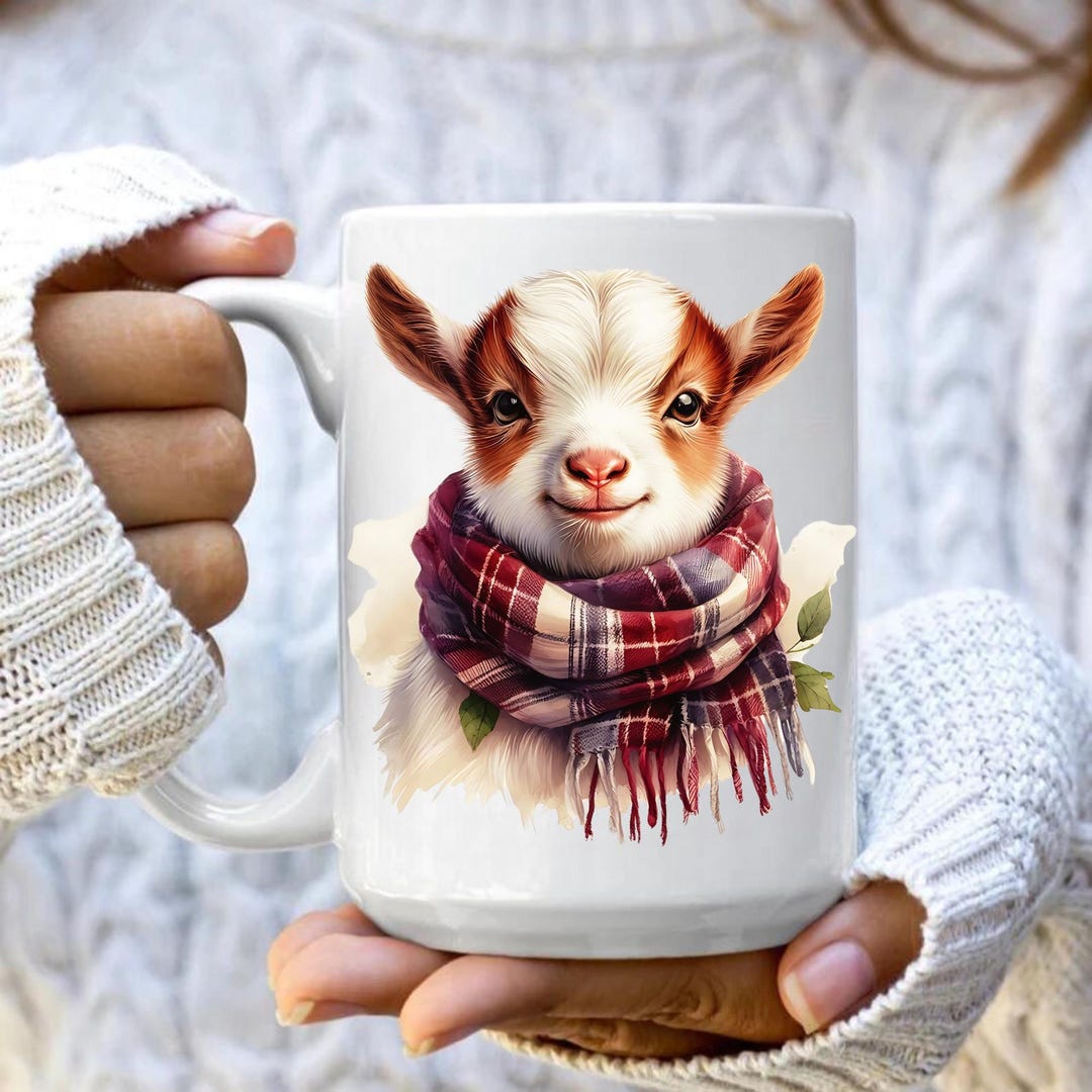 Goat Mug, Mug for Goat Lovers, Funny Coffee Mug, Goat Gifts, Christmas ...