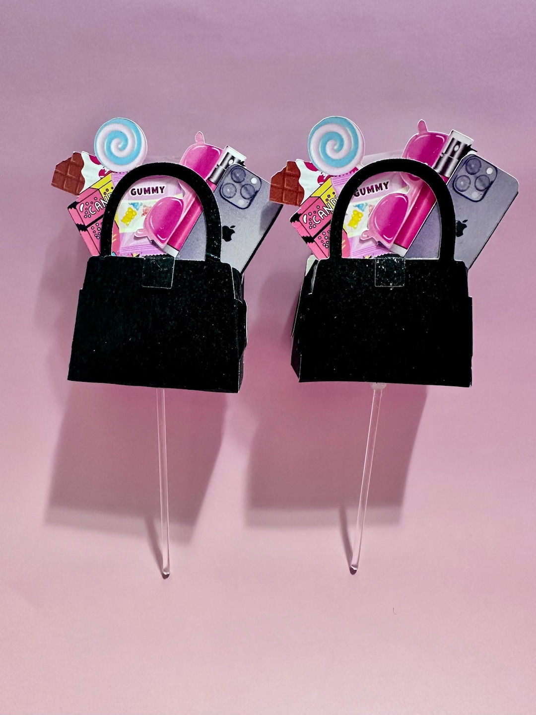 Purse Cupcake Toppers - Etsy