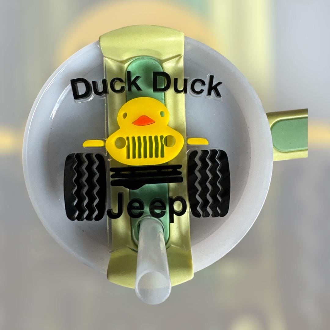 Duck Duck Jeep Stanley Topper - Etsy
