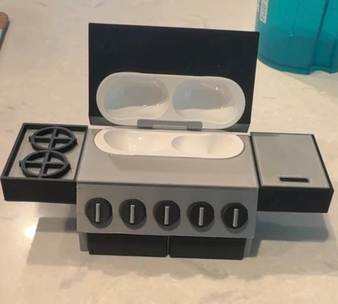 Custom 3D Printed Airpods Pro 3 Case | BBQ Grill AirPod Case | Funny ...
