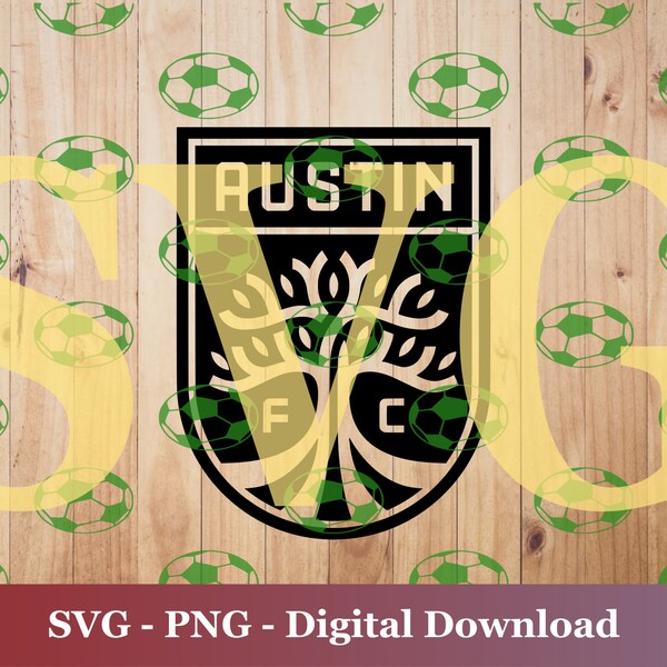 Austin Fc Logo Svg - Etsy
