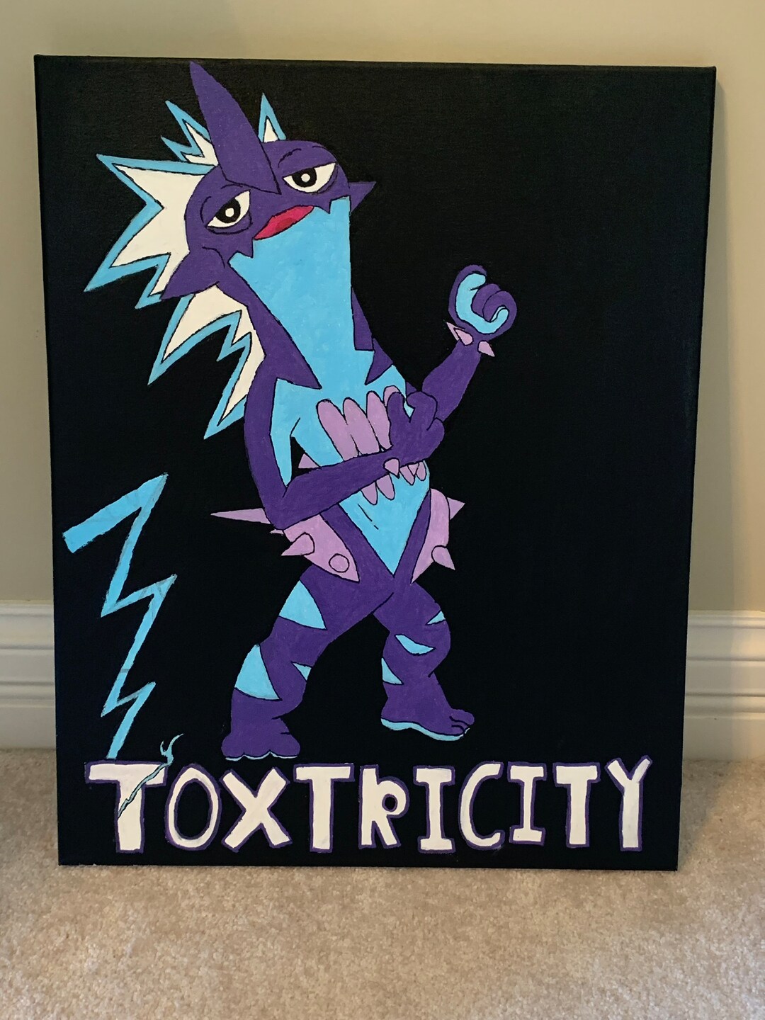 Custom Pokémon Hand-painted Canvases - Etsy