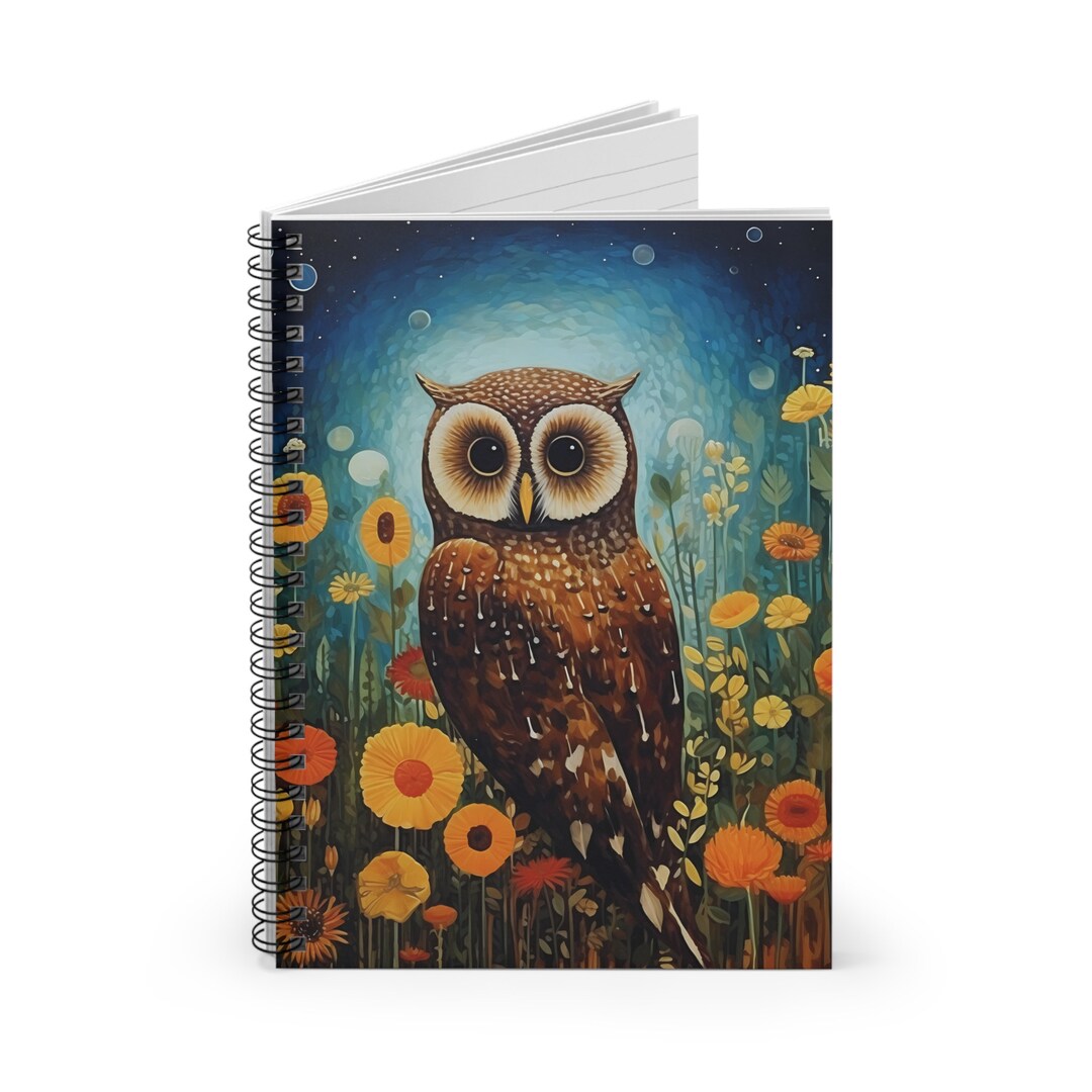 Owl Notebook for Teacher Owl Journal for Student Back to School Gift ...
