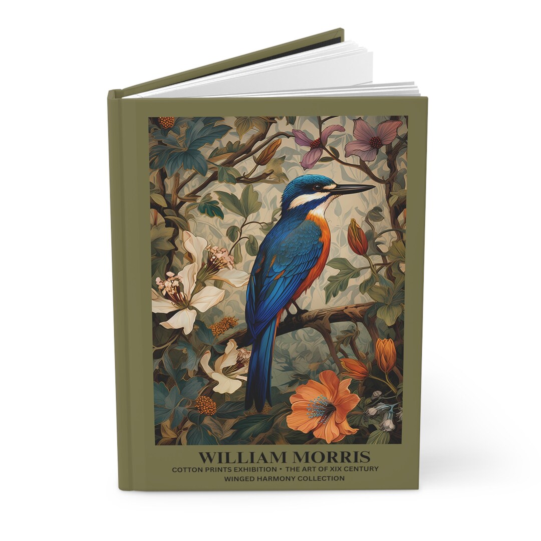 Bird Journal, William Morris, Writing Journal, Bird Notebook ...