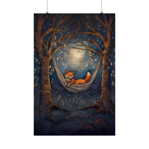 Fox Gifts, Vintage Fox Print, Fox Poster, Fox Wall Art, Fox Print ...