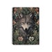 William Morris Inspired Grey Wolf Spiral Bound Notebook With Inside ...