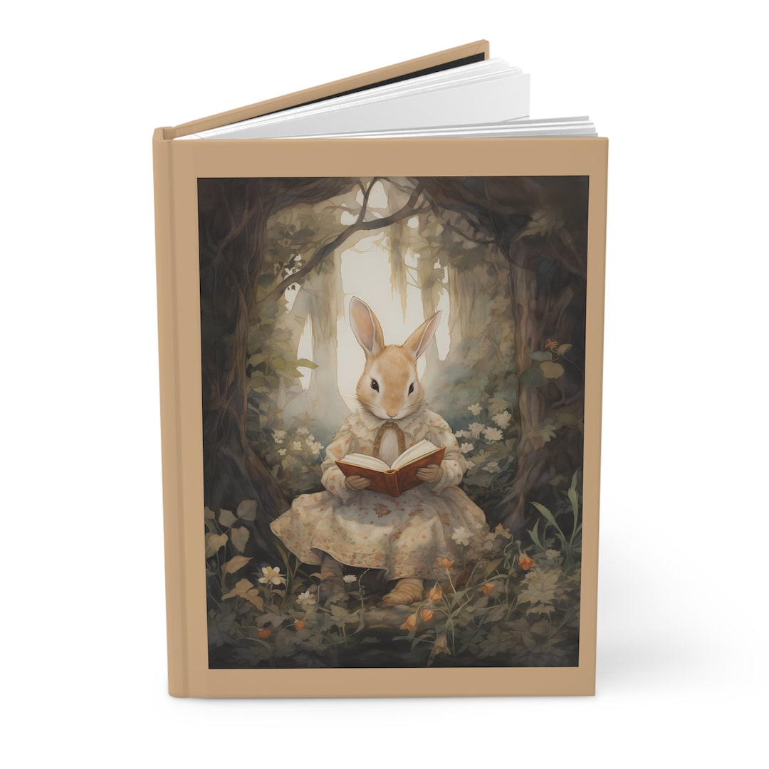 Bunny Gifts, Bunny Notebook, Kids Journal, Bookish Gifts, Keepsake ...