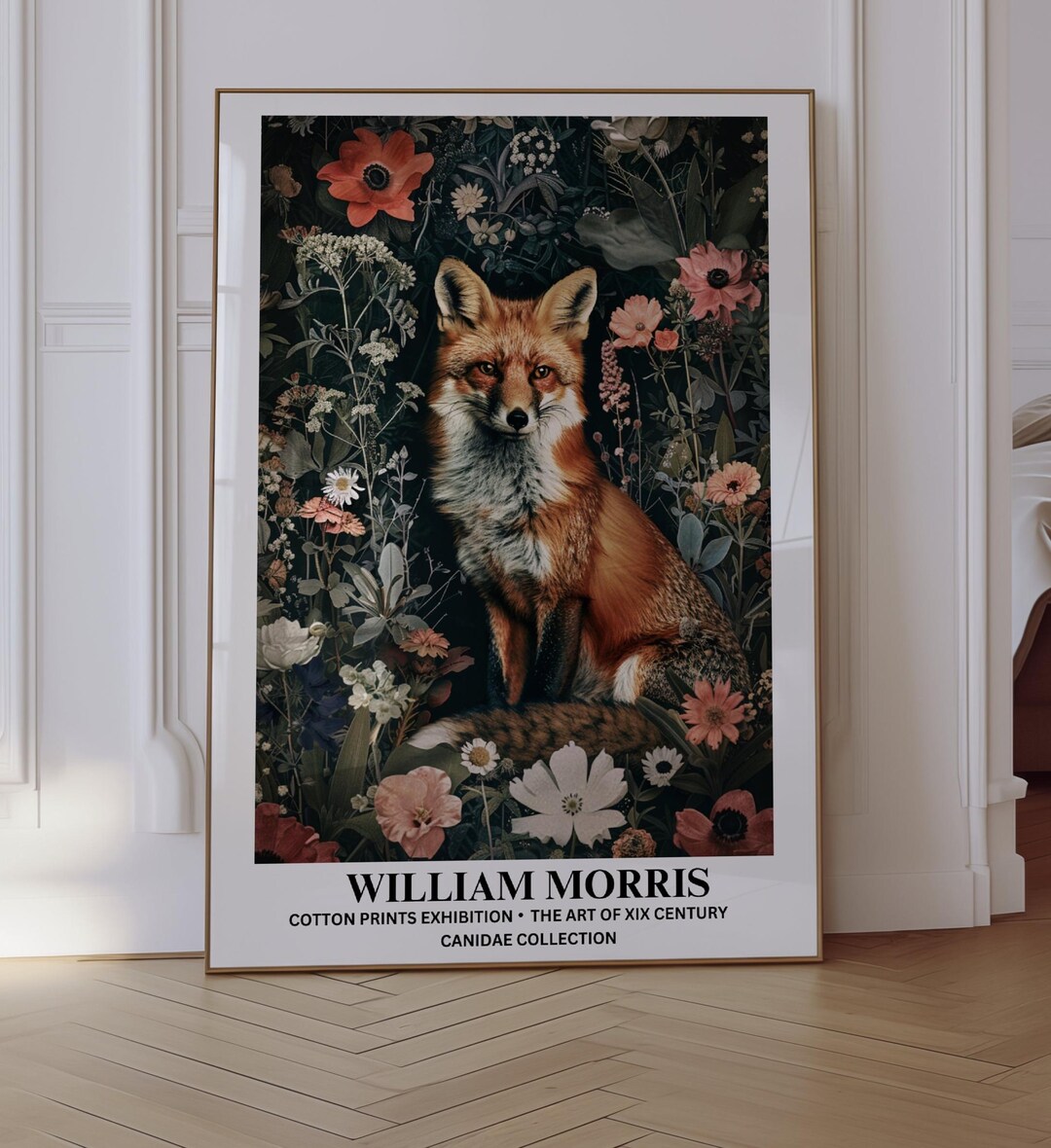 Fox Wall Art, Moody Vintage Fox Print, Dark Oil Painting, William ...