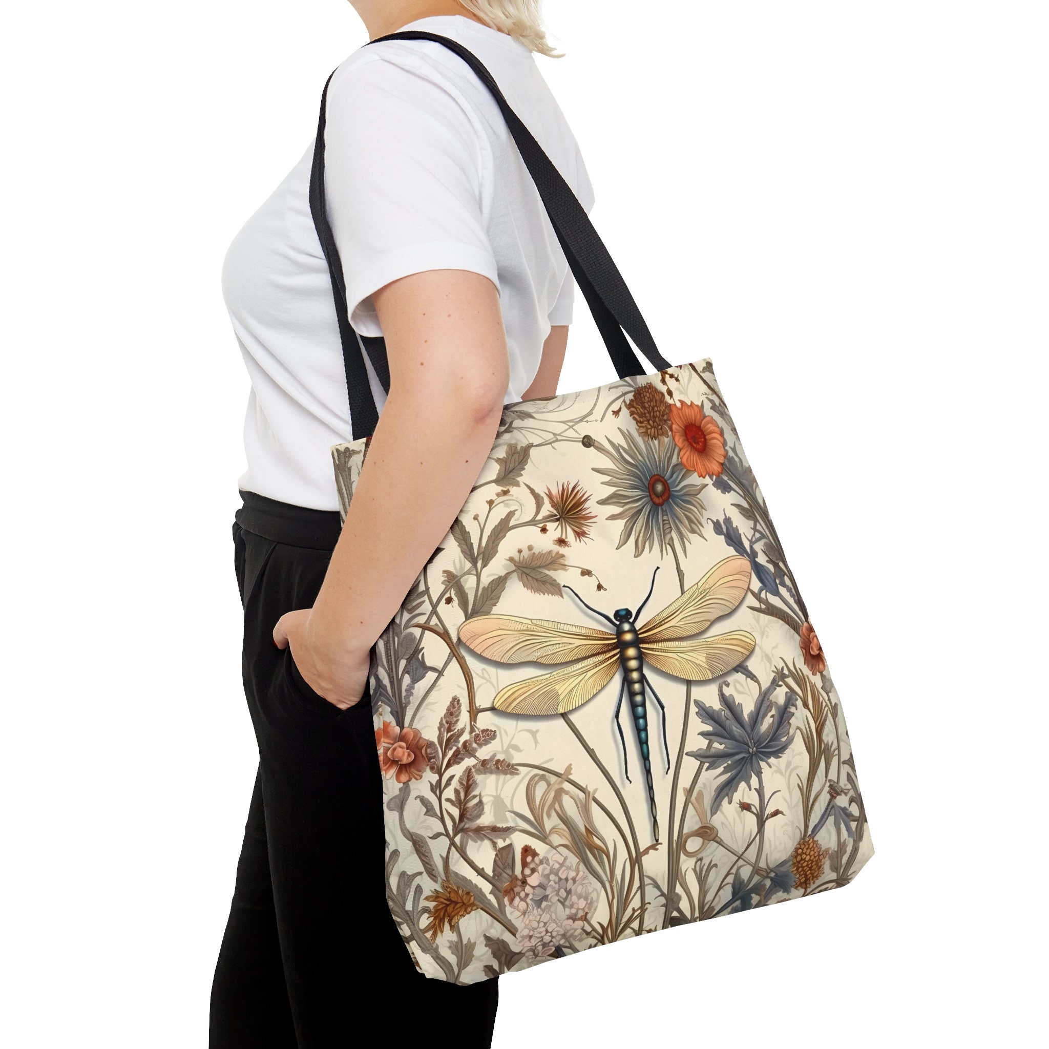 Dragonfly Gifts, Summer Tote, Dragonfly Tote Bag, Beach Bag, Dragonfly ...