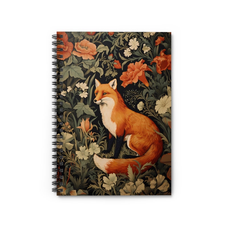 Fox Notebook - Etsy