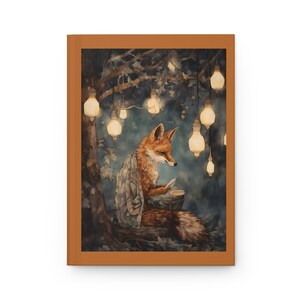 Fox Gifts, Artful Fox Journal, Fox Lover Notebook, Aesthetic Notebook ...