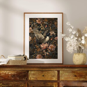 Loon Wall Art, Loon Prints, Bird Wall Art, William Morris Print, Loon ...