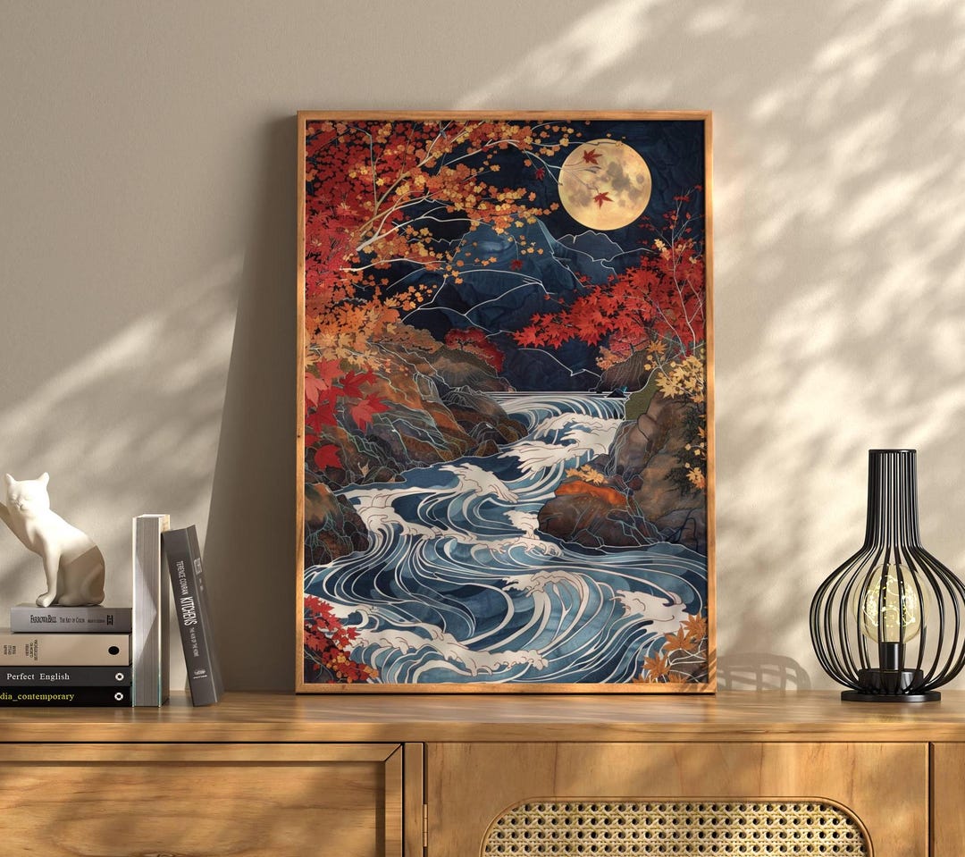 Japanese Art, Japanese Print, Ukiyo-e Wall Art, Vintage Japanese Art ...